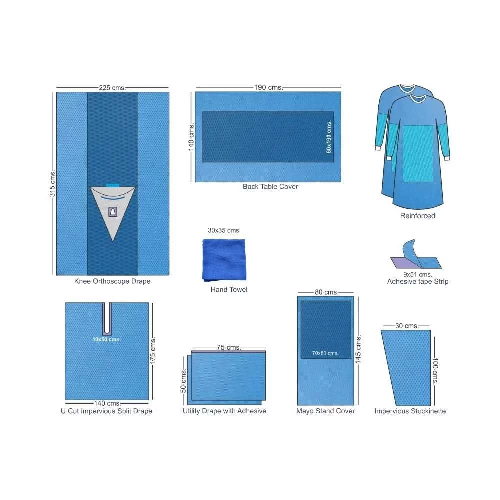 Arthroscopy Packs | Sterile Minimally Invasive Surgery Kits – Surgeine